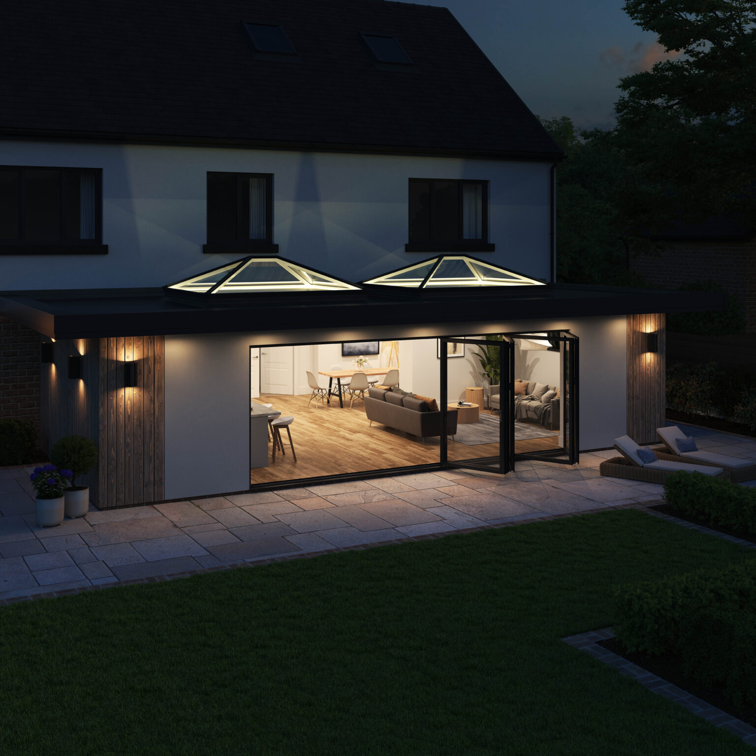 Modern Glazing: Roof Lanterns, Bifold & Sliding Doors